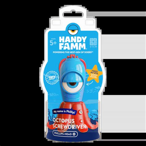 Phillip Phillips Head Octopus Screwdriver Whistle Stop Hobby And Toy