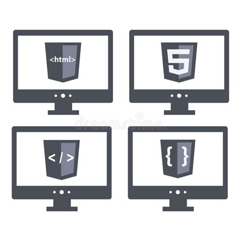 Html Brackets Stock Illustrations 123 Html Brackets Stock