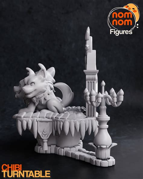 Chibi Cerberus 3d Printed Statue Kit Garage Kit Model Kit Etsy