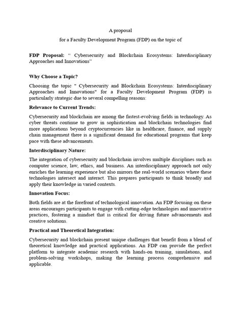 Cybersecurity And Blockchain Ecosystems Pdf Computer Security Security