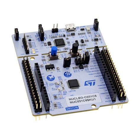 Nucleo C031c6 Stm32c031 Arm Cortex M0 Mcu 32 Bit Embedded Evaluation