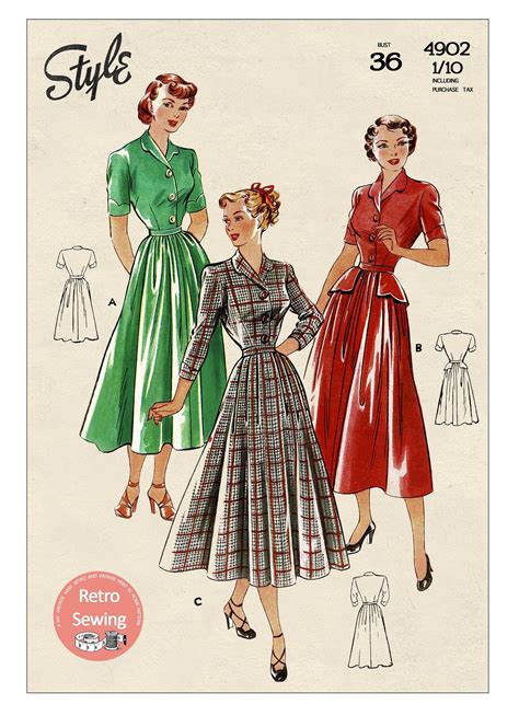 1940s Swing Dresses