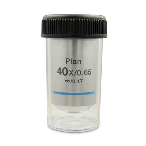 40x Infinity Corrected Plan Microscope Objective Lens — Au