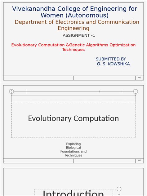 Evolutionary Computation Pdf Evolution Natural Selection