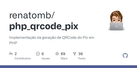 github renatomb php qrcode pix implementação da geração de qrcode do
