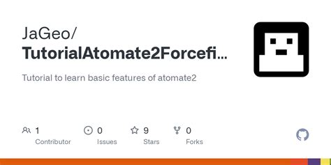 Github Jageotutorialatomate2forcefields Tutorial To Learn Basic Features Of Atomate2