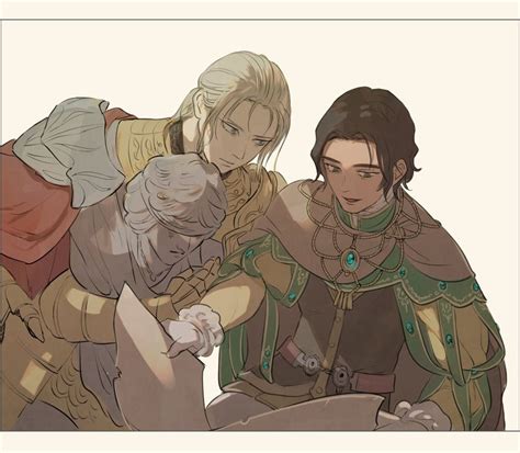 Sorcerer Rogier And D Hunter Of The Dead Elden Ring Drawn By Kero 1110 Danbooru