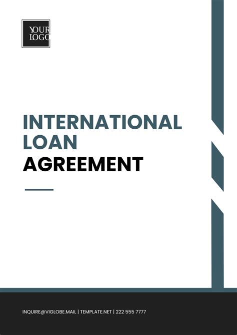 Free Loan Agreement Template To Edit Online