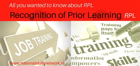 Recognition Of Prior Learning Rpl Under Pmkvy
