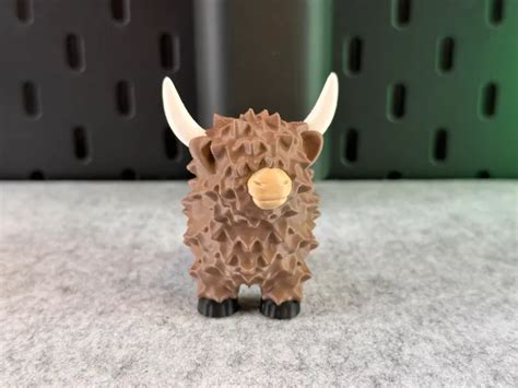 3d Printer Files 3mf File Highland Cow Creality Cloud