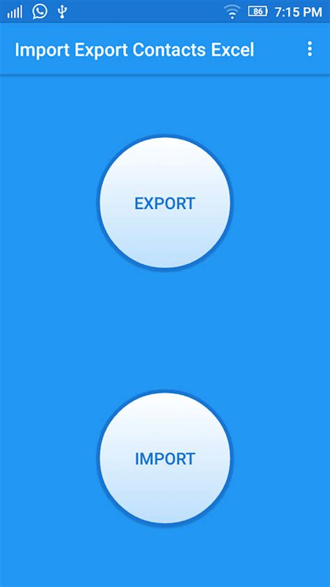 Android 용 Import Export Contacts Excel Apk 다운로드