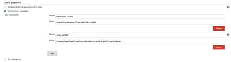 Jenkins Android Groovy Lang Missingpropertyexception No Such Property Home For Class Groovy