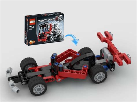 Lego Moc Formula 1 8065 Alternative By Erikgs Rebrickable Build With Lego