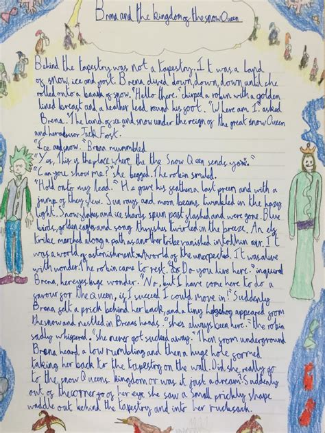 Daisys Descriptive Writing Ottery St Mary Primary School