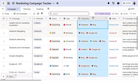 Bulk Column Operations Stackby