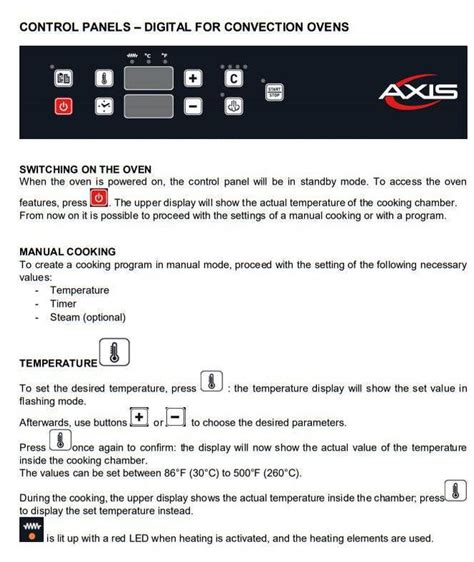 Axis Ax Cl06m Full Size Combi Oven Manual Controls Reversing Fans 6 Shelves Top Restaurant