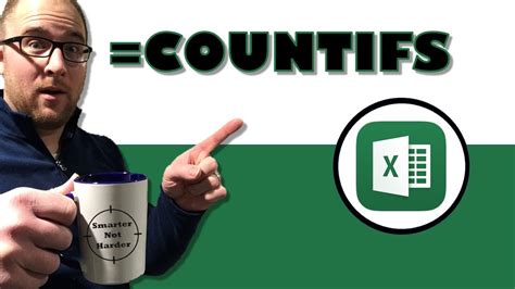 Excel Countif Multiple Criteria Greater Than Or Less Than Youtube