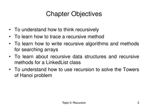 Recursion Topic Ppt Download