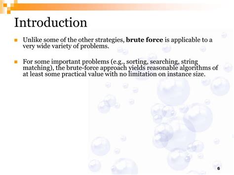 Ppt Brute Force Algorithms Powerpoint Presentation Free Download