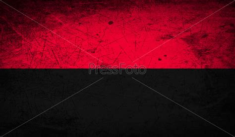 Фотография на тему Флаг ОУН-УПА с старой текстуре. Вектор | PressFoto