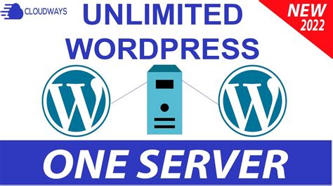 How To Install Multiple Wordpress Websites On One Same Server With Cloudways Youtube