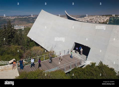 Israel Jerusalem Mount Herzl Vad Yashem Holocaust Memorial Exterior