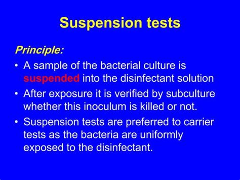 Testing Of Disinfectants Pdf