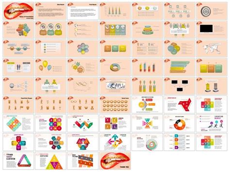 Lips Style PowerPoint Templates Lips Style PowerPoint Backgrounds Templates For PowerPoint