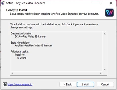 Подробное руководство пользователя по использованию Anyrec Video Enhancer