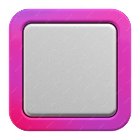 Premium Photo 3d Button Empty Button 3d Illustration Premium Photo 3d Button Empty Button 3d Illustration