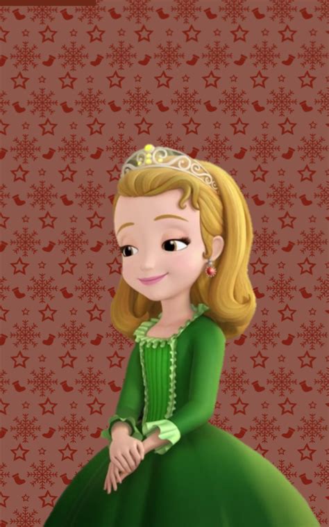Sofia The First — Princess Amber Holiday Wallpapers🎄 Requested By Kartun Estetis