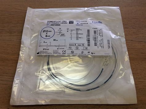 New Cordis 4401006s Powerflex Pro Pta Dilatation Catheter 80cm X