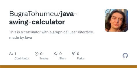 Github Bugratohumcujava Swing Calculator This Is A Calculator With