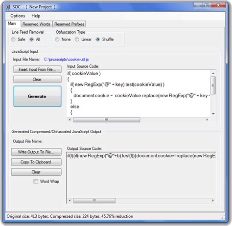 Jasob Javascript Obfuscator Softwares Free Download Freewares