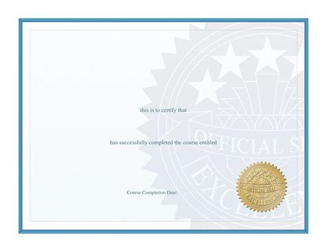Intermediate Excel Certificate Ppt