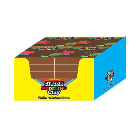 Bazic Modeling Clay 1 Lb Brown Michaels