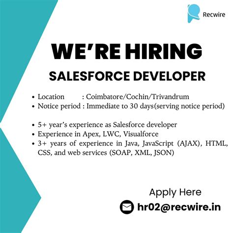 Jisin Joseph On Linkedin Hiring Salesforce Lwc Apex Visualforce Lightingwebcomponents Crm