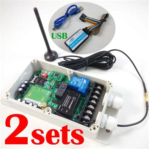 Aliexpress Buy Free Shipping Sets Order GSM Remote Control Box Double Channel Relay