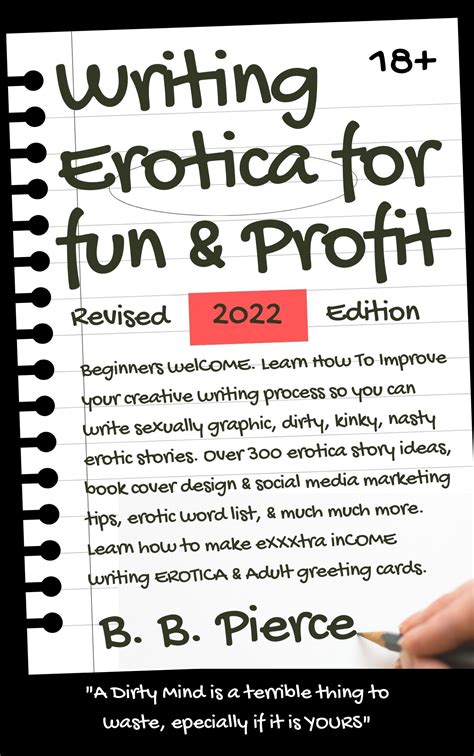 Writing Erotica For Fun And Profit Revised Edition By B B Pierce Ebooklingo