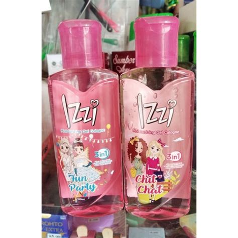Jual Izzi Moisturizing Gel Cologne Gel Manfaat 3in1 Sebagai Parfum Anti Bakteri Dan