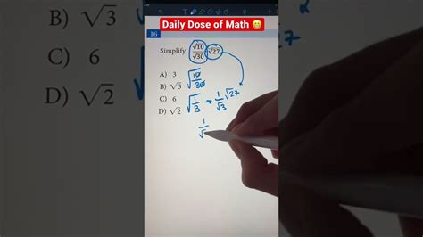 Simplifying Square Roots With Algebra Fun Math Problem JusticeTheTutor Mathematics Shorts