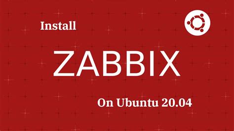 How To Install Zabbix 5 0 On Ubuntu 20 04 Itzgeek