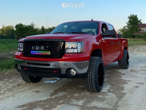2012 Gmc Sierra 1500 With 22x12 44 Moto Metal Mo970 And 33 12 5r22