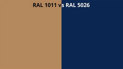 Ral 1011 Vs 5026 Ral Colour Chart Uk