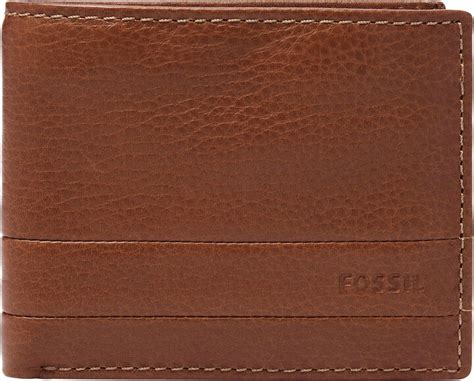Fossil Mens Lufkin Leather Passport Case Shopstyle Wallets