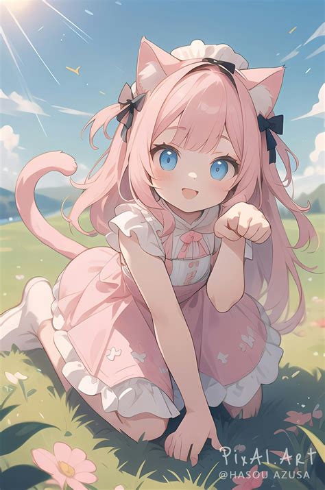猫の日と聞いたので Chichi Pui（ちちぷい）aiイラスト専用の投稿＆生成サイト