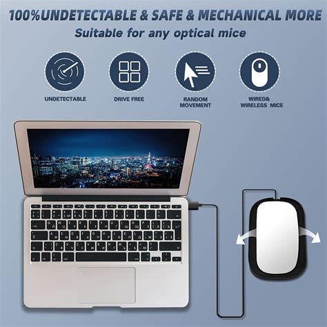 Undetectable Mouse Mover Mouse Jiggler Keeps Pc Active No Software