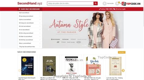 Full Code Web B N H Ng Secondhand Giao Di N Css Js