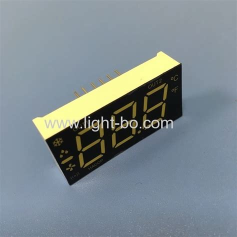 Customized Triple Digit Multicolor 7 Segment Led Display For Refrigerator Control Manufacturers
