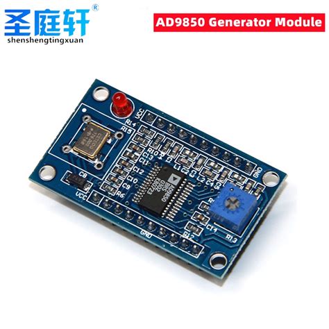1 Pcs Ic Ad9850 Module Dds Signal Generator Electronic Module Development Board Ad9850 Generator